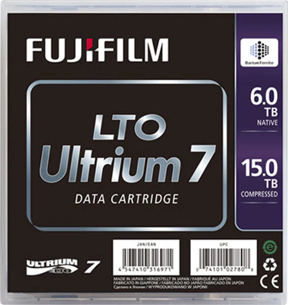 Fuji LTO 7 Backup Tapes (Pre- Labeled) LTO7 – Tape4Backup (K&F ...