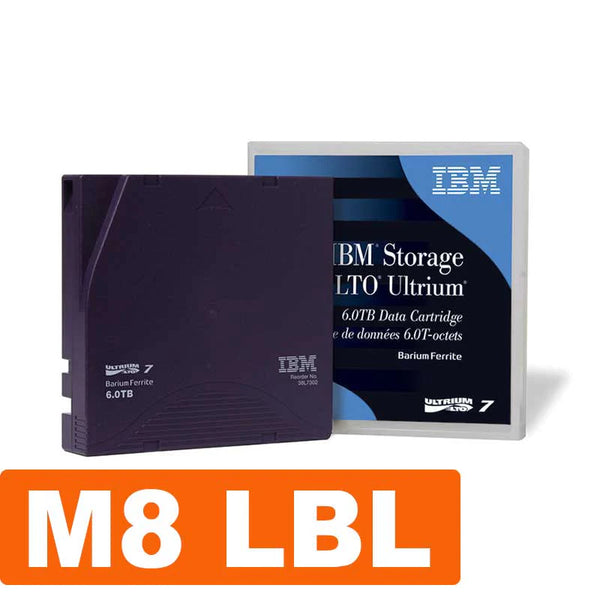 IBM LTO 7 Backup Tape M8 LABELED & INITIALIZED, LTO7 – Tape4Backup (K&F ...