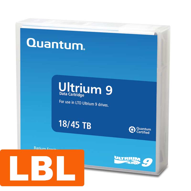 MR-L9MQN-BC Quantum LTO 9 Ultrium Data Cartridge Labeled – Tape4Backup ...