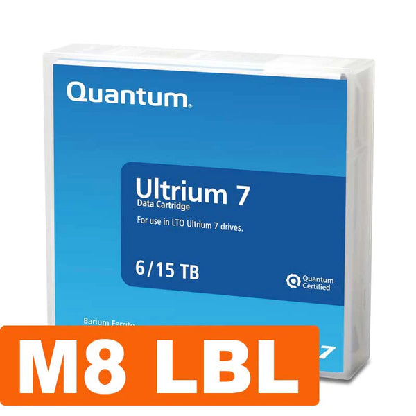 Quantum LTO 7 Backup Tapes (Labeled with M 8) LTO7 – Tape4Backup (K&F ...