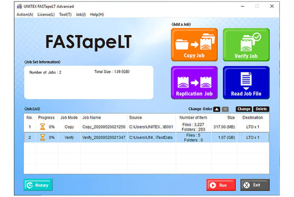 FASTapeLT- LTFS DATA COPY SOFTWARE – Tape4Backup (K&F Associates LLC)