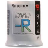 Fuji DVD-R 15654612 4.7GB 16X White Thermal Printable 100PK ...