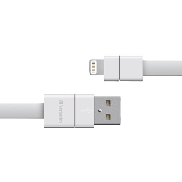Verbatim Sync and Charge Lightning Cable 7 in. Flat – Tape4Backup (K&F ...